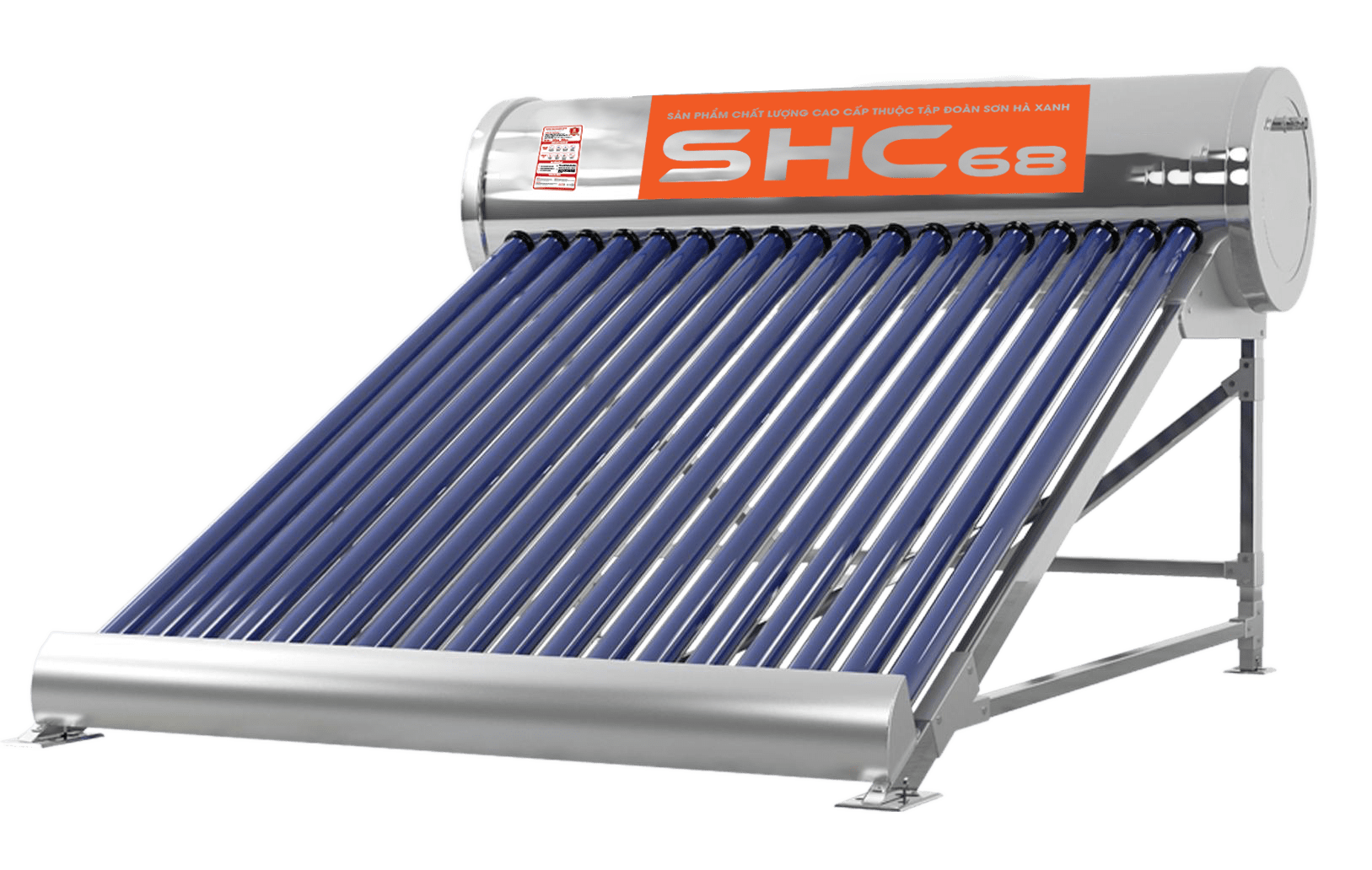 Máy nước nóng NLMT SHC68 F58 200 (ống chân không) - SƠN HÀ XANH GROUP